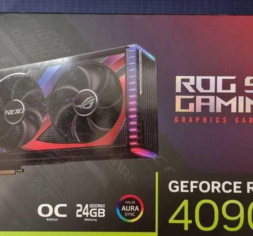 Видеокарта Asus Rog Strix RTX 4090 OC