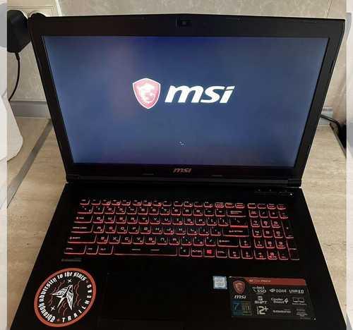 Игровой ноутбук msi