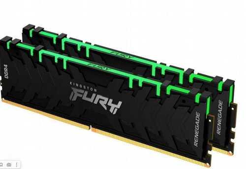 Оперативная память DDR4 Kingston Fury 4x32Gb 3600