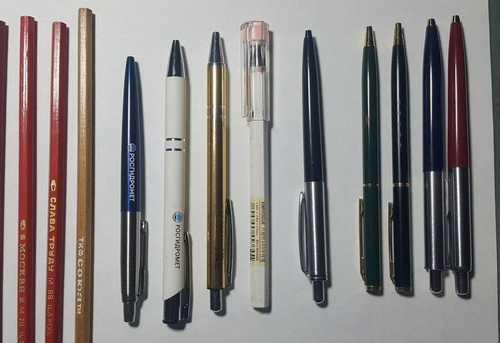 Шариковые ручки, карандаши, тетради СССР