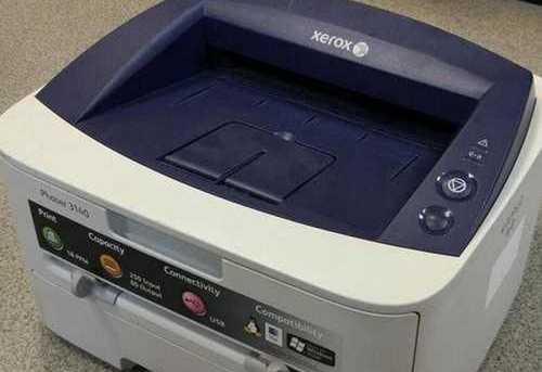 Принтер лазер Xerox Phaser 3140+картридж