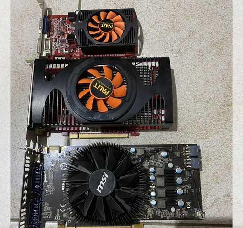 Видеокарта GTX 560, GTS 250, GT 220