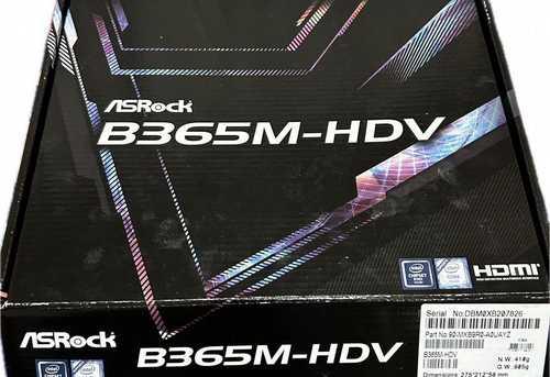 Asrock B365M-HDV