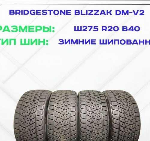 Bridgestone Blizzak DM-V2 275/40 R20