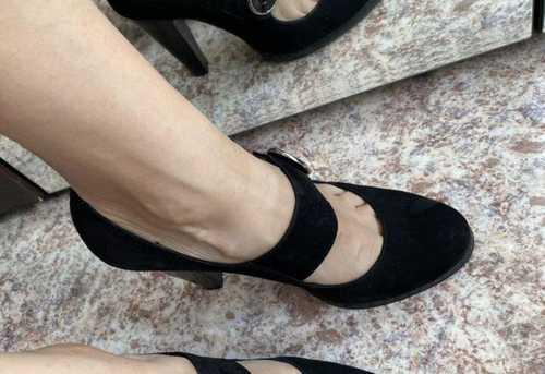 Туфли женские замша 35 размер