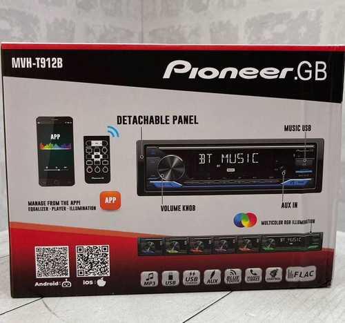 Автомагнитола pioneer с bluetooth