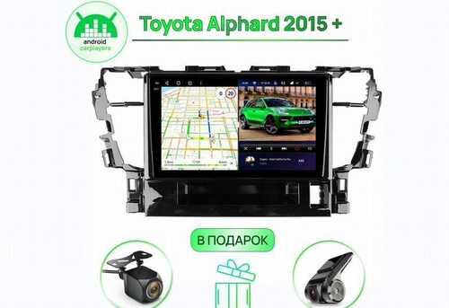 Магнитола 4.32 Toyota Alphard Black Андроид