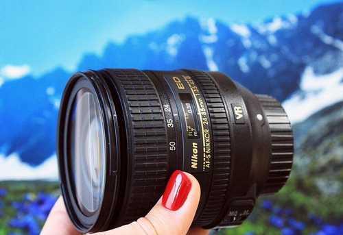 Объектив Nikon AF-S 24-85mm f3,5-4,5G VR