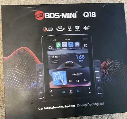 Магнитола bos mini Q18