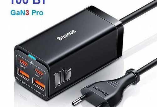 Зарядка Baseus GaN3 Pro Desktop 2C+2U 100W