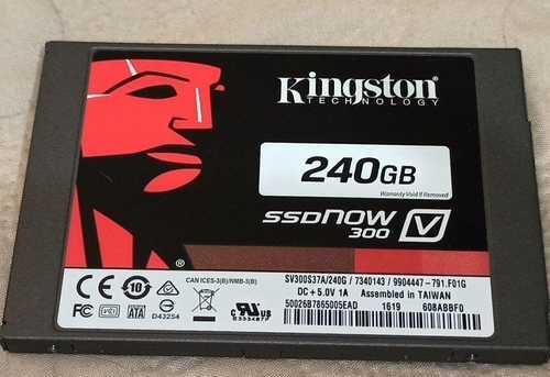 SSD 240Gb Kingston ssdnow V300 (SATA-3, MLC, 2.5")