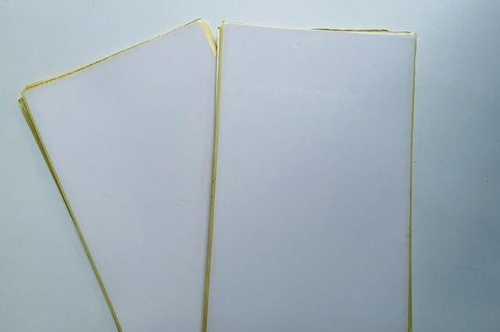 Белая бумага наклейка для стикеров