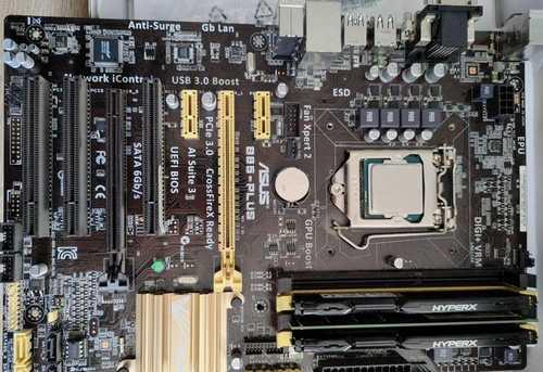 Продам материнскую плату asus LGA1150 B85-plus