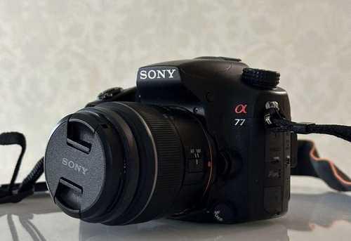 Sony SLT-A77V + DT 18-55 мм F3.5-5.6 SAM II