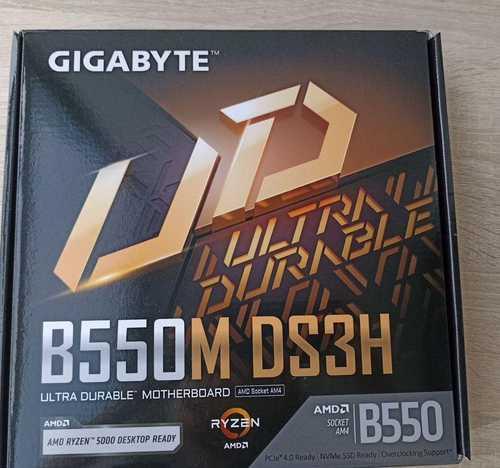 Материнская плата Gigabyte B550M DS3H