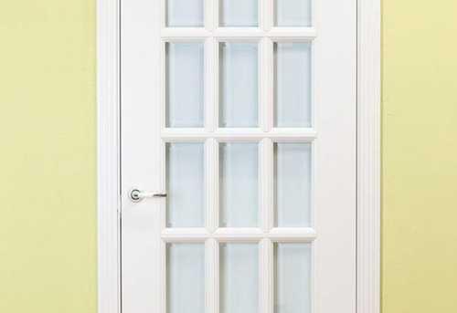 Двери межкомнатные из массива Белая Эмаль