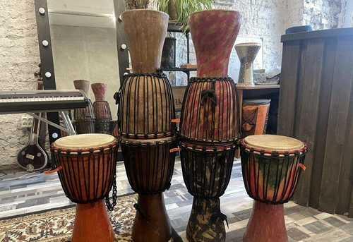 Новые африканские барабаны джембе из Мали 11''