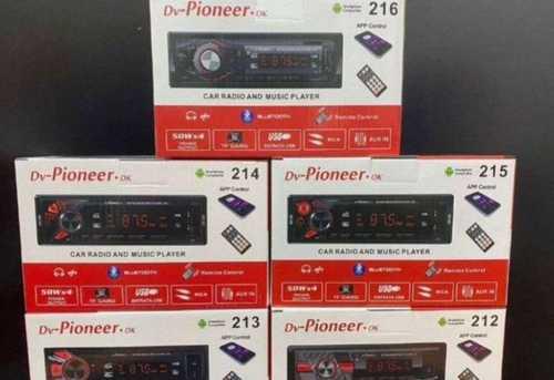 Магнитола pioneer 1din/ Bluetooth/ AUX/ USB