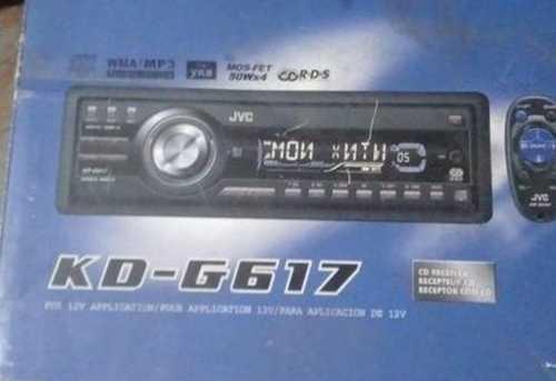 Новая автомагнитола jvc kd g617