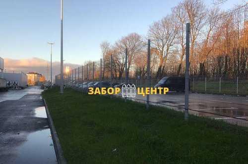 3D и 2D сетка Гиттер для забора, Антропшино
