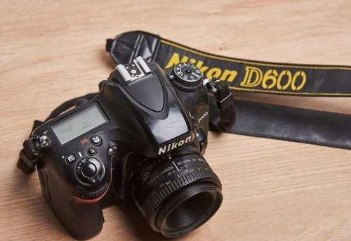 Nikon D600 + 50/1.8D