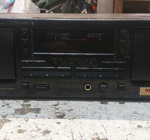 Кассетная дека pioneer ct-w604rs