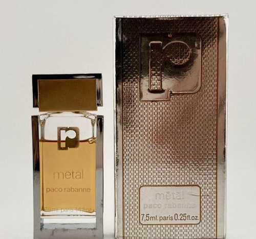 Paco Rabanne Metal parfum 7,5 мл винтаж