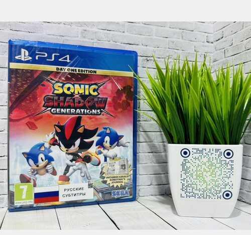 Sonic X Shadow Generations PS4 (Новый диск)