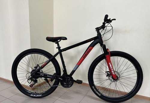 Скоростной велосипед Черно красный новый