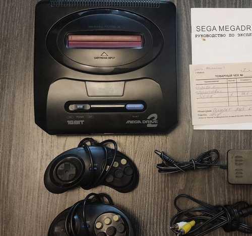 Приставка sega Mega drive 2