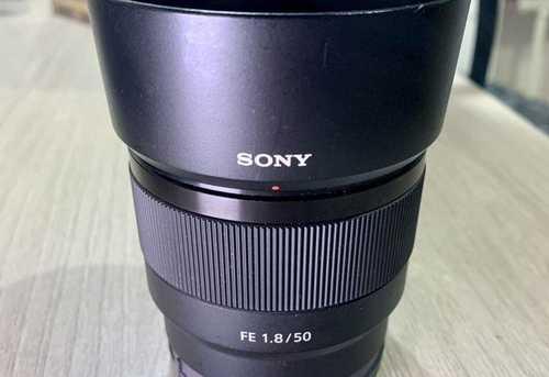 Объектив Sony 50mm f/1.8 FE