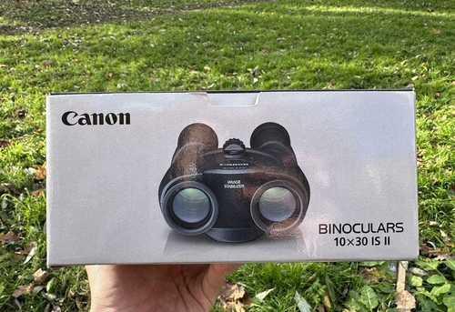 Бинокль Canon 10x30 IS II