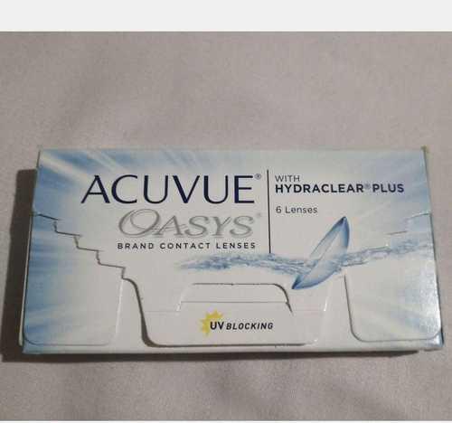 Линзы контактные Acuvue oasys двухнедельные