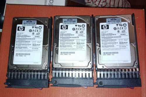 Серверные HDD по 146Gb 10K SAS