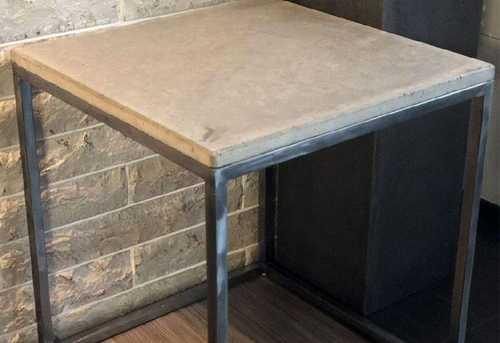 Лофт стол из бетона