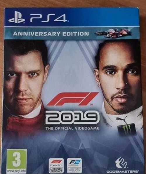 Игра для ps4 Formula 1 2019