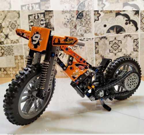 Конструктор lego Лего 42007 Кроссовый мотоцикл