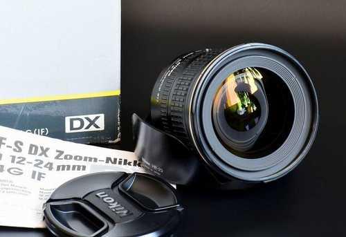 Объектив Nikon 12-24mm f/4G DX