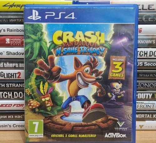 Crash Bandicoot Trilogy (3в1) на PS4/PS5