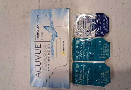 Линзы контактные acuvue oasys двухнедельные