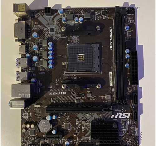 Материнская плата MSI A320M-A PRO