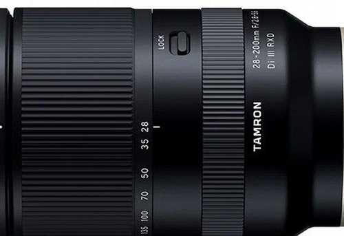 Tamron 28-200mm F/2.8-5.6 Di III RXD FOR sony