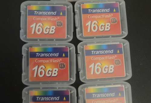 Карта Transcend cf 16gb