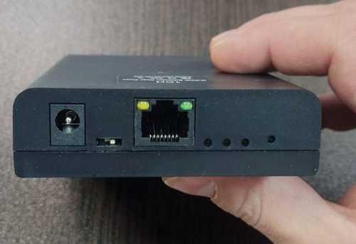 Удлинитель Ethernet ipve602 IP POE