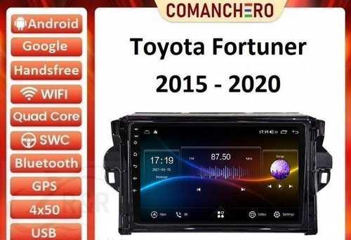 Магнитола Toyota Fortuner 2015-2020 Android