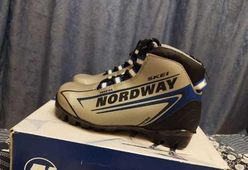 Лыжные ботинки nordway 33 размер