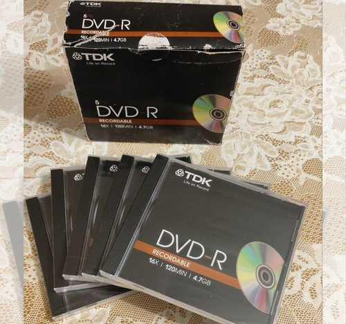 DVD-R диски чистые. Болванка 4,7GB