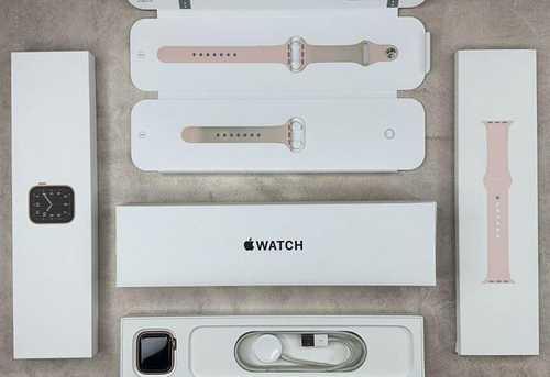 Apple Watch SE 40mm Gold Акб 82 RUA