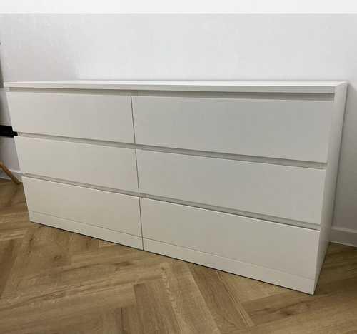 Комод IKEA мальм 6 ящиков бу