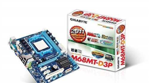 Материнская плата gigabyte GA-M68MT-D3P (nvidia Ge
